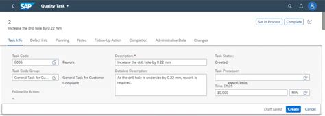 Working With Defect Processing Fiori App Sap Qm Erp Qanda