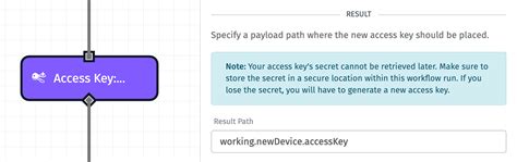 Access Key Create Node Losant Documentation