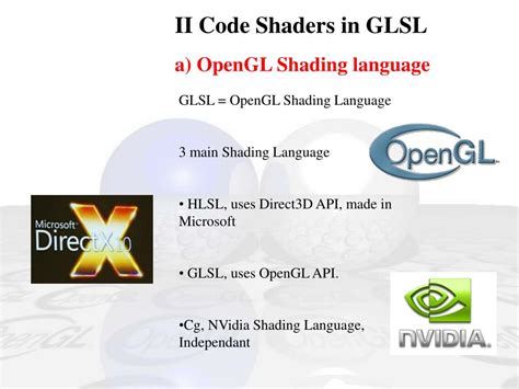 Ppt Glsl Basics Powerpoint Presentation Free Download Id17409