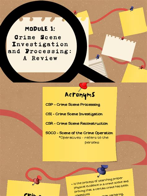 Introduction Csp Csi Csr Pdf Crime Scene Science