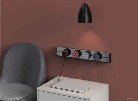 Movable Power Track Socket Embedded Electrical Multi Functional Socket