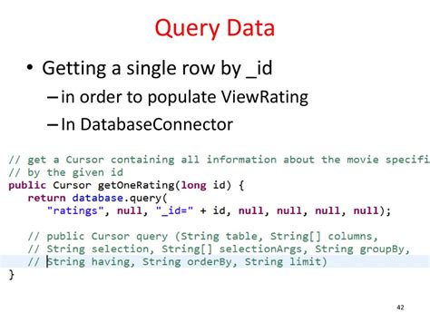 Cs371m Mobile Computing Persistence Sqlite Ppt Download