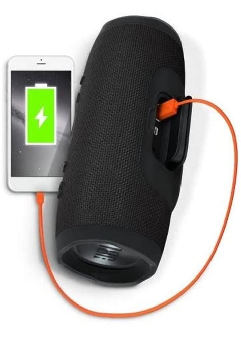 Jbl Charge Waterproof Portable Bluetooth Speaker Black Audio Soundbars Speakers