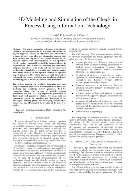 pdf 3d modeling and simulation of the check in process using … · 2020 3 27 · 3d modeling