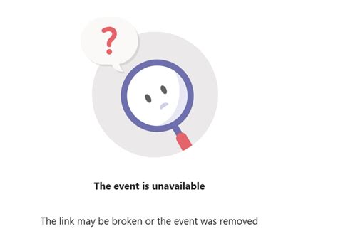 Teams Webinar Registration Link Fails Microsoft Community Hub