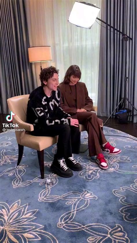 Timothée Chalamet and Zendaya Zendaya Timothee chalamet Timmy t
