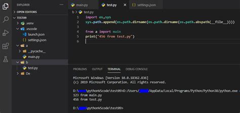 Python How To Import Modules From Different Files Ifor VSCode Dynamically Stack Overflow