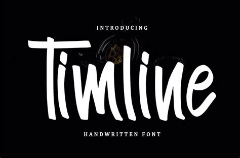 Timline Font Freedafonts