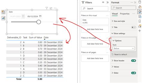 solved custom table is not working when filtering on date microsoft fabric community