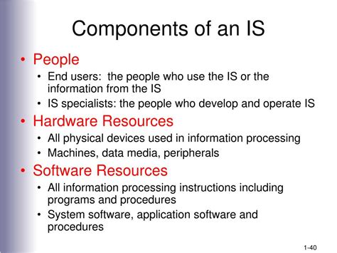 Ppt Introduction To Information Systems Lecture 01 Foundations Of Is In Business Jaeki Song