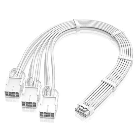 Snapklik Com EZDIY FAB GPU Power Sleeved Cable Extension Pin VHPWR PCIe