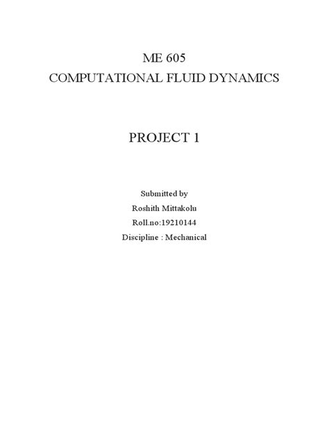 Steady Convection And Diffusion 1d Matlab Cfd Code Pdf Numerical