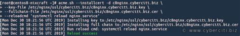 How To Configure Nginx With Lets Encrypt On Centos 8 Nixcraft