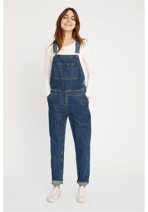 People Tree Brooklyn Denim Dungarees Ethical Fashion Slow Fashion