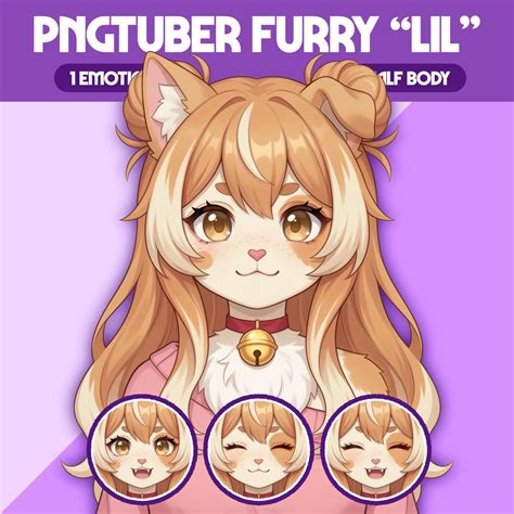 Furry Pngtuber Model Premade Pngtuber Fursona Veadotube Fursona