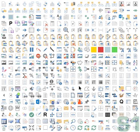 Excel Icons Image Gallery For Custom Ribbon Controls