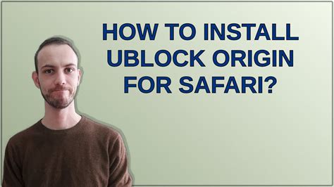 Mastering Ublock Origin Safari A Comprehensive Guide
