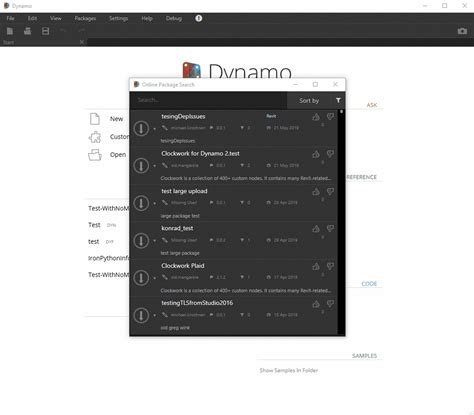 [request for feedback] dynamo package external dependency filter
