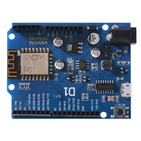 Wemos D1 Wifi Uno Esp8266 Shield Esp 12e