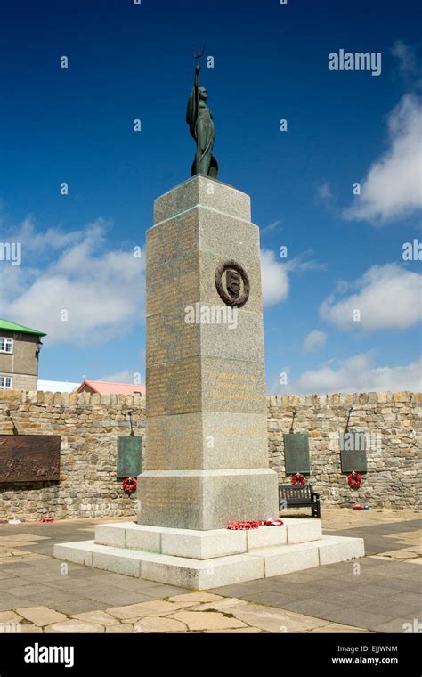Falklands Port Stanley Falklands Islands 1982 War Victory Memorial