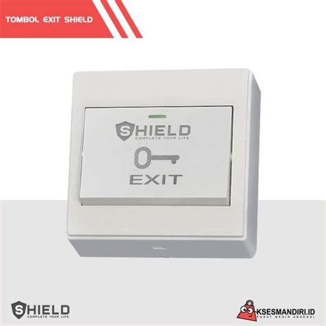 jual exit button push button tombol exit access door dan bell rumah shield shopee indonesia