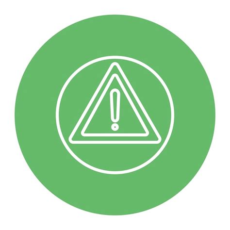 Premium Vector Warning Icon