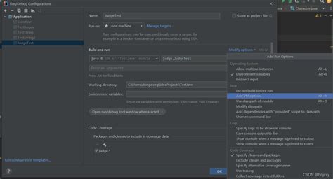 Idea202132 设置项目运行参数配置idea启动参数配置 Csdn博客
