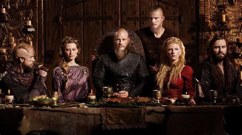 Tv Show Vikings Alexander Ludwig Alyssa Sutherland Bjorn Lothbrok
