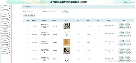 基于微信小程序 springboot校园二手商城系统设计和实现 源码 lw 调试文档 讲解等 csdn博客