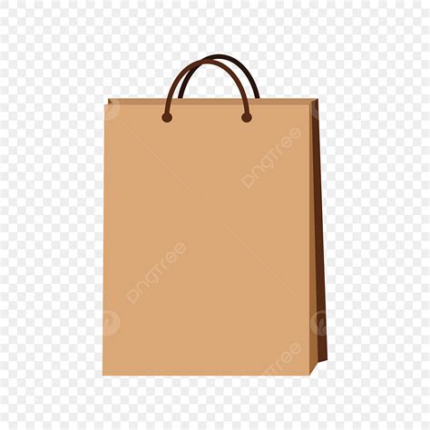 Brown Paper Bag Clipart Png Images Brown Paper Bag Vector Brown