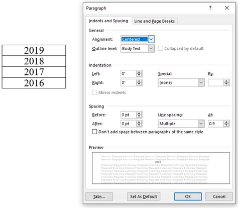 How To Completely Remove Or Reduce Top Bottom Margins In A Table Cell In Word Super User