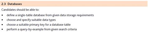 Igcse Computer Science Unit 8 System Design And Databases Cs With Mr