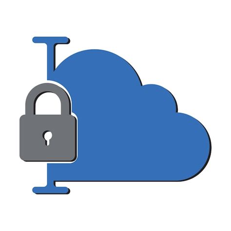 Premium Vector Cloud Security Template It Vector Creative Illustration