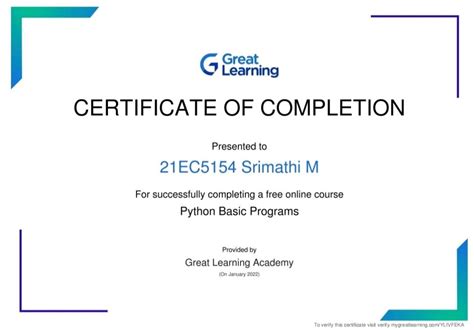 srimathi m on linkedin learning python greatlearning