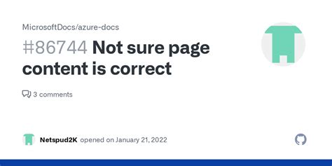 Not Sure Page Content Is Correct Issue Microsoftdocs Azure Docs Github