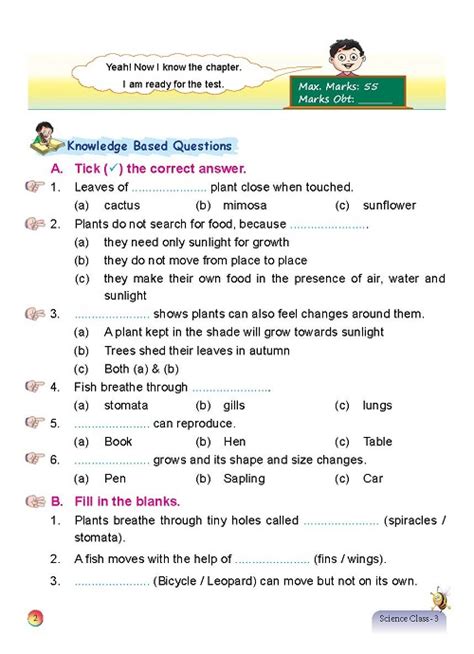 Class 3 Science Practice Cum Workbook With Nep Guidelines Mtg