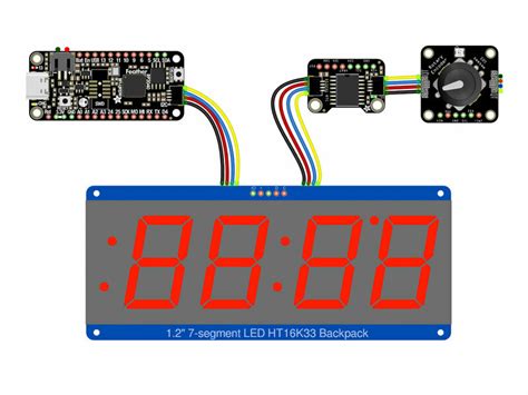 Circuit Diagram Digital Clock With Circuitpython Adafruit Learning