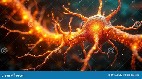 Golden Synapses: a Cosmic Visualization of Bioluminescent Neurons and ...