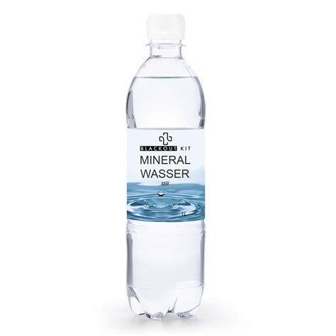 Mineralwasser Blackout Kits
