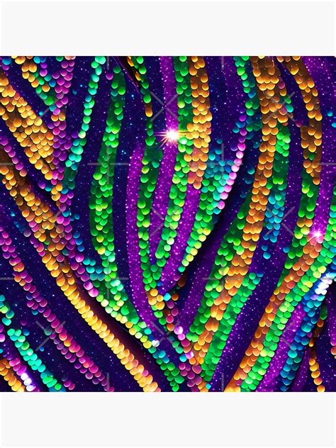 Sequin Texture Pattern Colored Sequin Background Sticker For Sale By