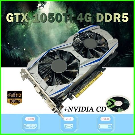 Colorful Computer Gtx1050ti 4g Ddr5 128bit Cooling And Durable Graphics Game Video Card Desktop