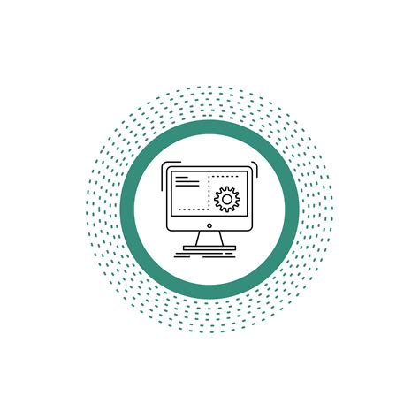 Command Computer Function Process Progress Line Icon Vector Isolated Illustration 13008243