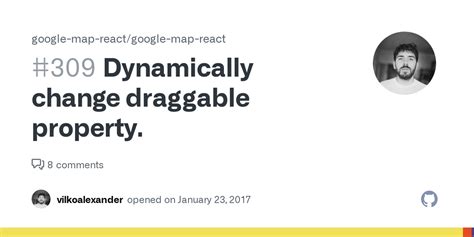 Dynamically Change Draggable Property Issue Google Map React Google Map React Github