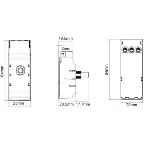 The Light Bulb Shop Eclipse 250va 2 Way Push On Push Off Replacement Led Dimmer Module Switch