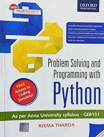 Buy Problem Solving and Programming with Python: With Free Access to Coding Simulator Book ...