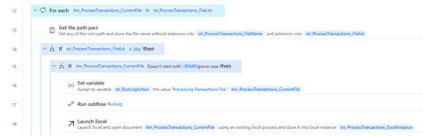 Power Automate Desktop File Related Error When Looping Through Excel