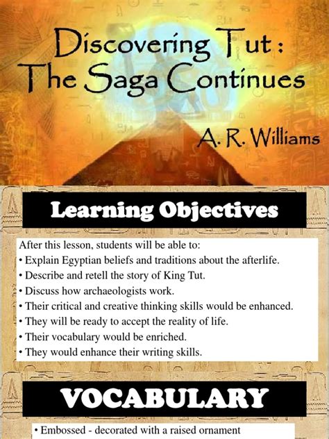 Discovering Tut Pdf Tutankhamun Ancient Egypt