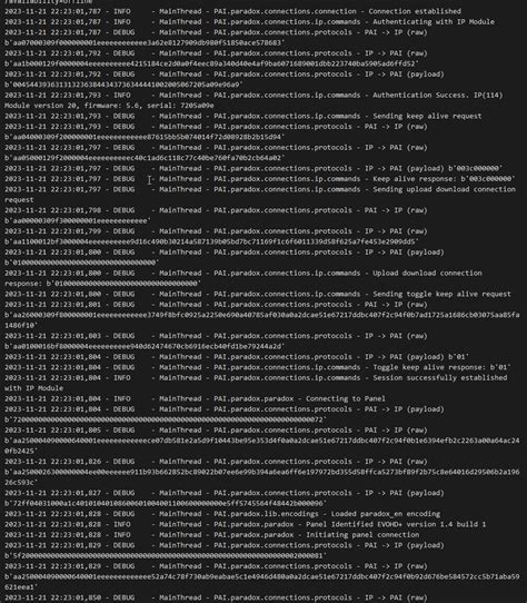 evohd unable to connect · issue 410 · paradoxalarminterface pai · github