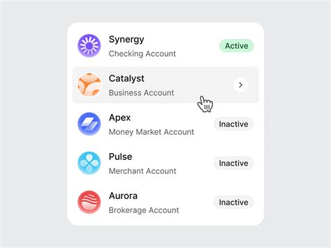 switch account alignui design system design system app design inspiration mobile ui design