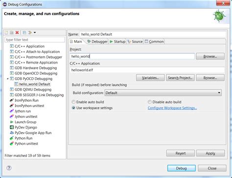 Debugging With Eclipse And Pyocd Mbed